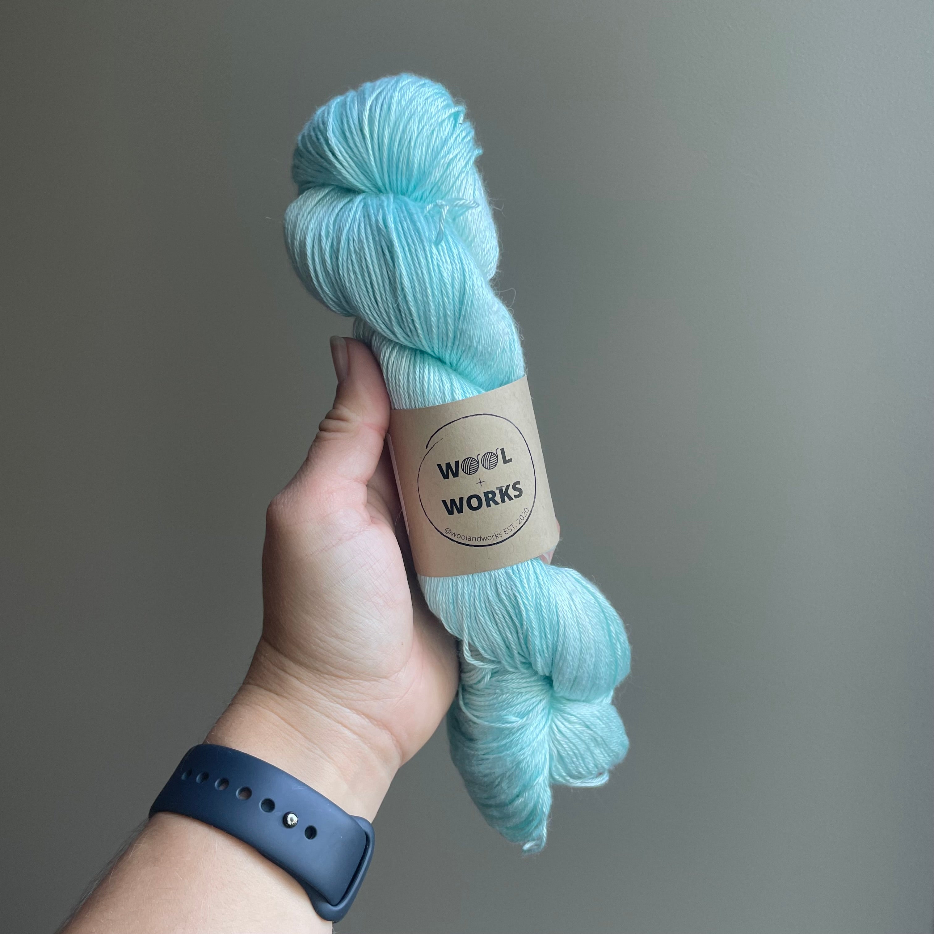 IN STOCK Fingering Silk - Hand Dyed Yarn – woolandworks